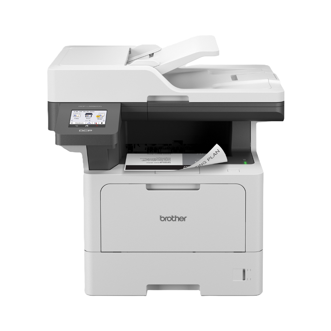 Brother DCP-L5660DN - Multifuncional láser blanco y negro empresarial ...